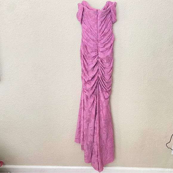 House of CB | Dresses | House Of Cb Cesca Rose Pink Floral Maxi Dress ...